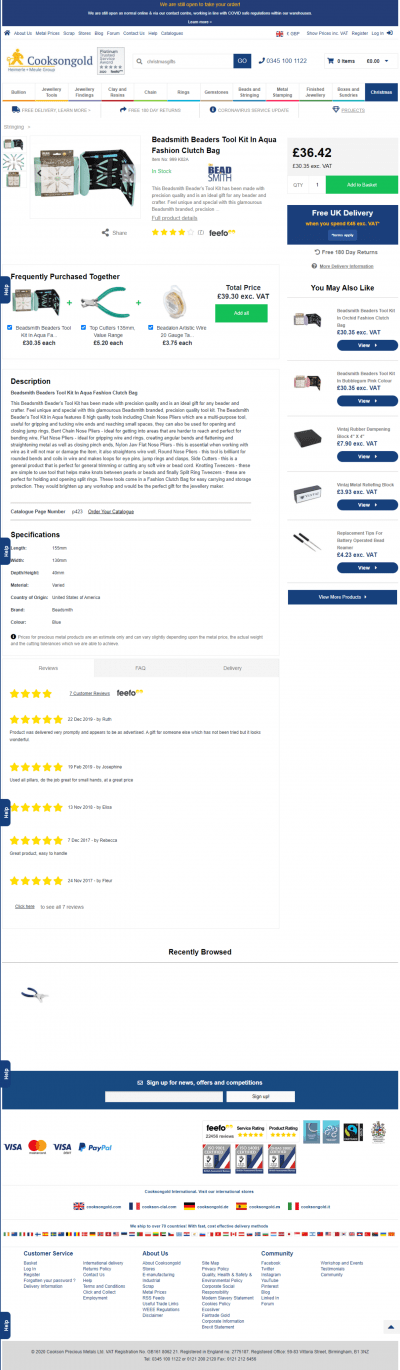 Cooksongold makes their online store sparkle with personalization